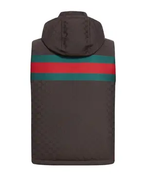 Gucci Gg Printed Padded Gilet