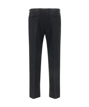 Dolce & Gabbana Pleated Tailored Twill Pants - Black