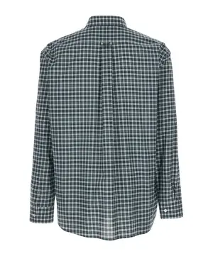 Celine Shirt In Tartan Cotton Cloth