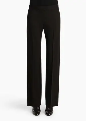 Khaite Callen Wool Track Pants