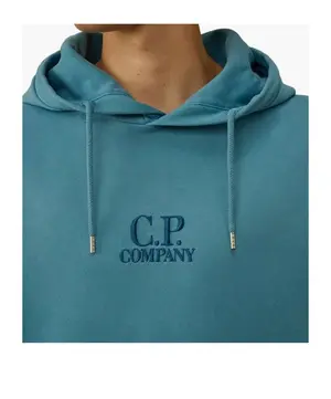 C.P. COMPANY Embroidered Logo Hoodie