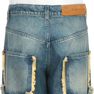 Moncler X Palm Angels Wide Leg Jeans