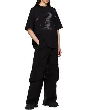 We11Done Teddy Bear Printed Crewneck T-shirt