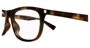 Saint Laurent Rectangular Glasses - Brown