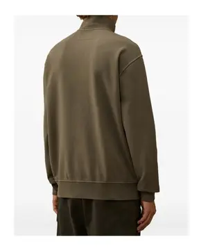 C.P. COMPANY Half-zip Lens-pocket Sweatshirt - Grey