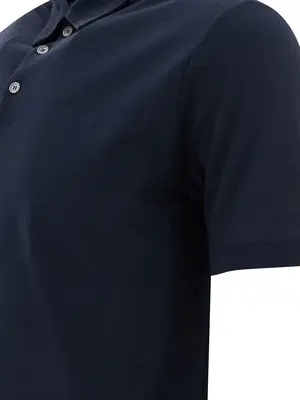 ZANONE Classic Polo Shirt - Blue