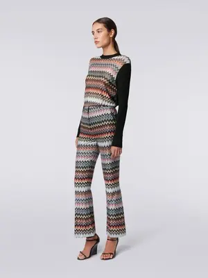 Missoni Zig-zag Straight-leg Pants - Multicolor