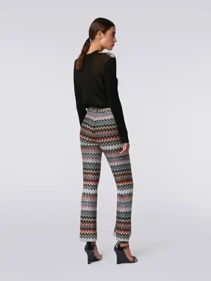 Missoni Zig-zag Straight-leg Pants - Multicolor