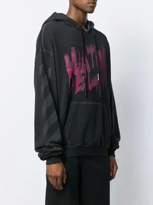 Off-White Water Delay Hooded Hoodie