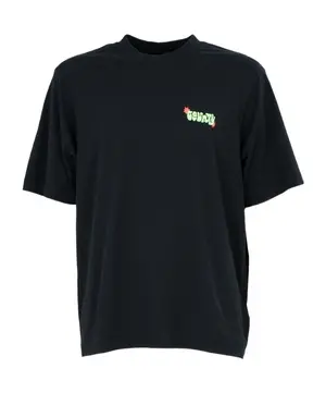MARCELO BURLON COUNTY OF MILAN County Printed Crewneck T-shirt - Black