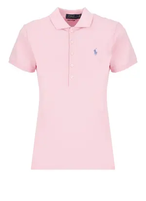 Polo Ralph Lauren Logo Embroidered Crewneck T-shirt