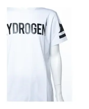 HYDROGEN Logo Printed T-shirt - White