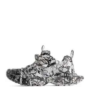 Balenciaga 3xl Lace-up Sneakers - White/black