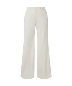 Brunello Cucinelli Flared Trousers - White