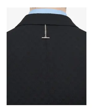 Alexander McQueen Skull Jacquard Single Breasted Blazer