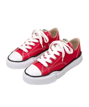 Mihara Yasuhiro Low Top Lace-up Sneakers - Red