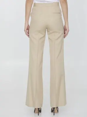 Stella McCartney Iconic Flared Trousers - White