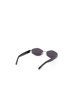 Gcds Metal Frame Geometric Sunglasses