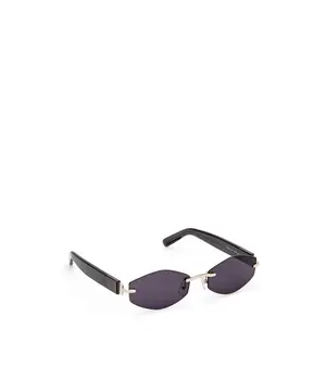 Gcds Metal Frame Geometric Sunglasses