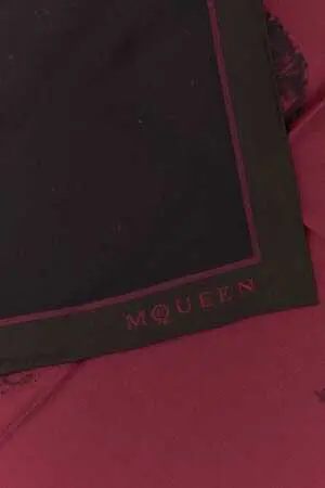 Alexander McQueen Skull Finished-edge Scarf