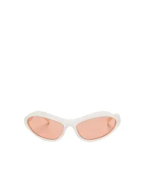 Prada Cat Eye Sunglasses - Opal/orange