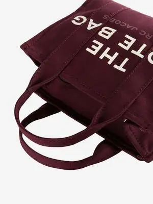 Marc Jacobs Logo Print Zip-up Tote Bag - Red
