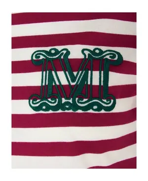 Max Mara Logo Striped T-shirt