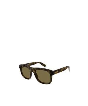Saint Laurent Square Frame Sunglasses - Black