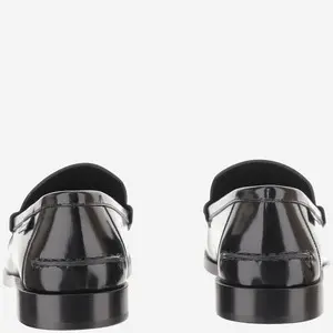 Bottega Veneta Square-toe Slip-on Penny Loafers