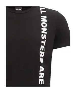 Just Cavalli Logo T-shirt - Black