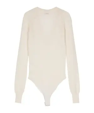 HAIKURE Rita V-neck Long-sleeve Bodysuit