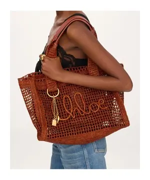 Chloé Summer Banana East-west Tote Bag - Brown