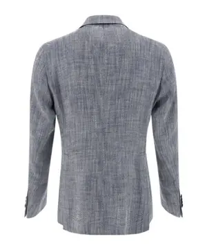 Tagliatore Welt-pocketed Double-breasted Blazer - Gray