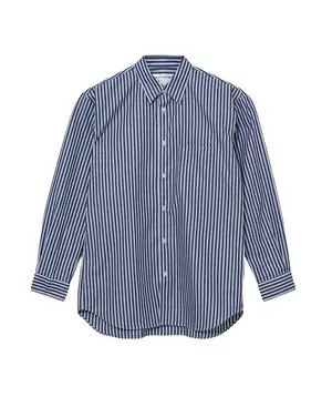Comme Des Garçons Striped Shirt - Blue