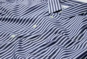 Comme Des Garçons Striped Shirt - Blue