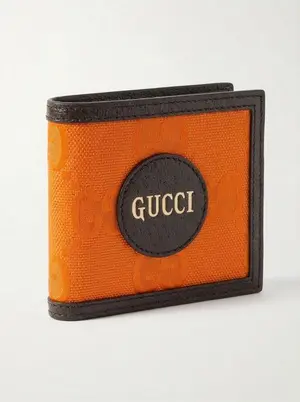 Gucci Off The Grid Gg Supreme Billfold Wallet - Orange