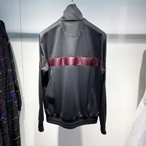 Prada Striped Zip-up Jacket