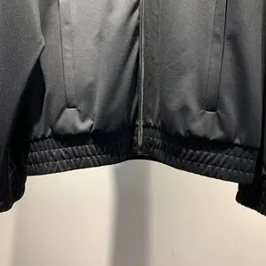Prada Striped Zip-up Jacket