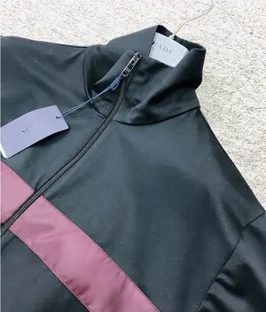 Prada Striped Zip-up Jacket
