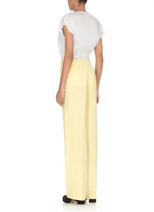 Fabiana Filippi High Waist Straight-leg Trousers - Nude