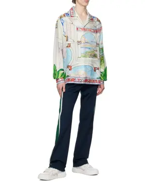 Casablanca Le Passage Satin Shirt