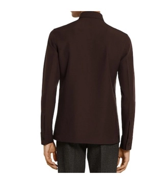 Gucci Horsebit-embellished Twill Shirt - Dark Brown