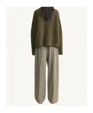 TOTEME Crewneck Knitted Jumper - Brown