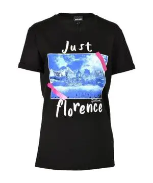 Just Cavalli Pattern Printed Short-sleeve T-shirt