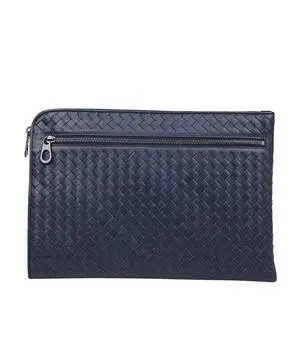 Bottega Veneta Small Document Case - Blue-gray