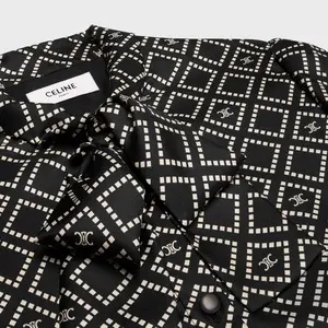 Celine Silk Twill Basque Mini Dress
