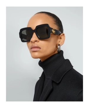Gucci Square Frame Sunglasses - Black