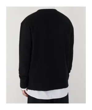 JIL SANDER Round Neck Sweater - Black