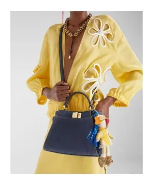 Fendi Peekaboo Small Tote Bag