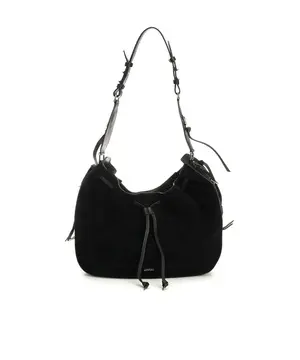 Isabel Marant Étoile Bolton Hobo Shoulder Bag - Black